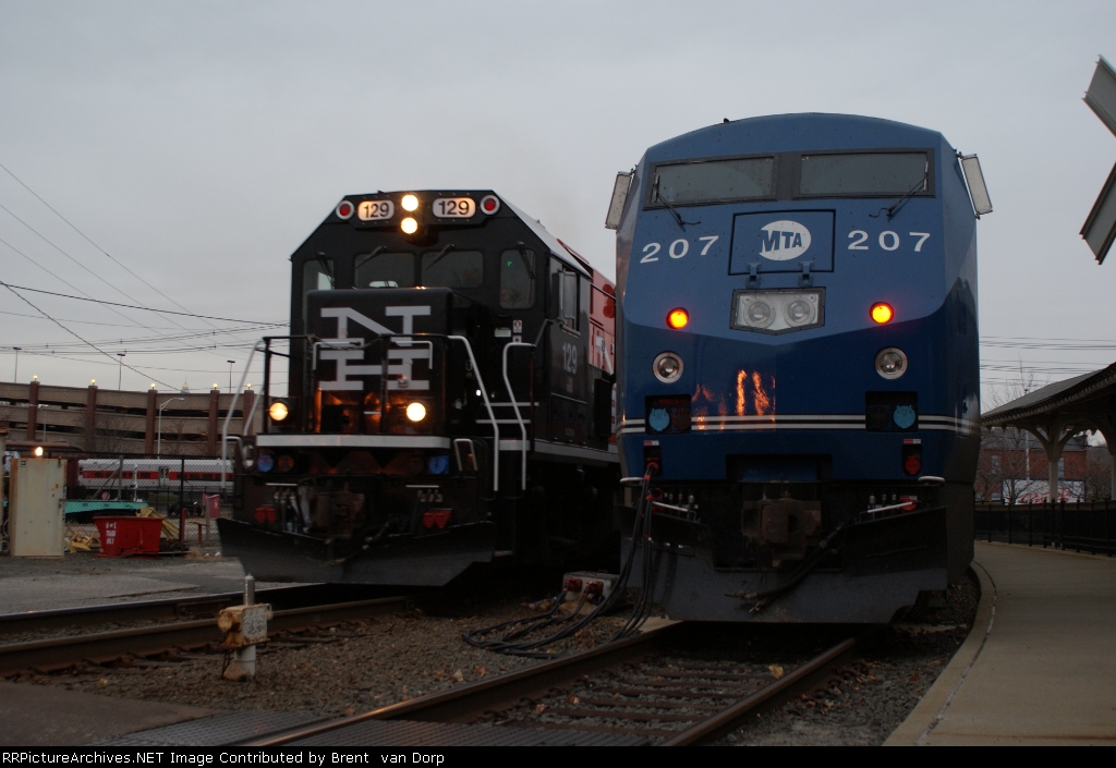 CDOT 129 and MNCR 207 in Danbury, CT 11-25-10